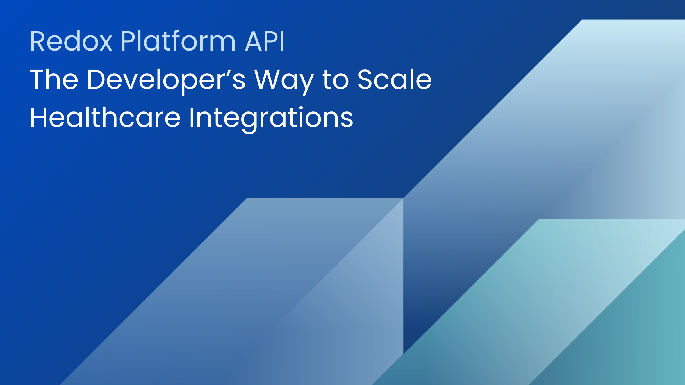 Redox Platform API: The Developer’s Way to Scale Healthcare ...